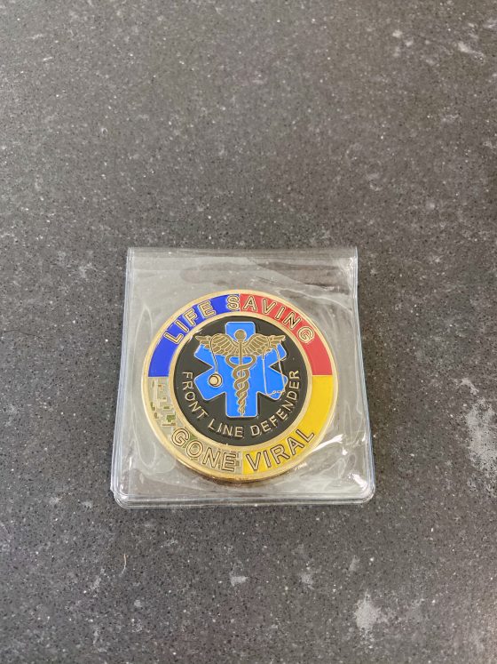 Coronavirus Challenge Coin - Dr. Majestic