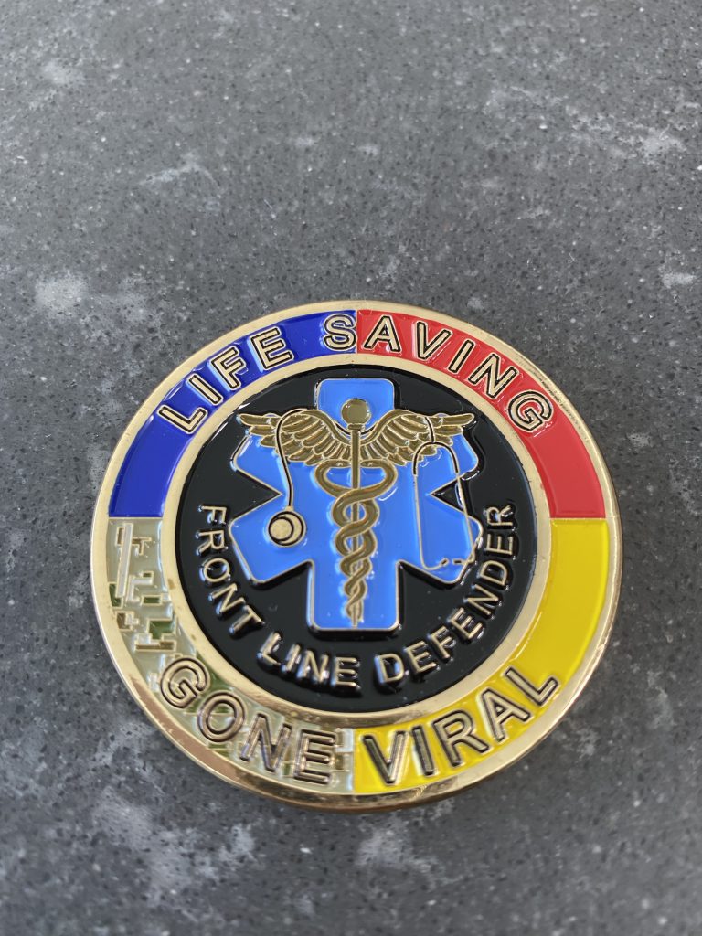 Coronavirus Challenge Coin - Dr. Majestic