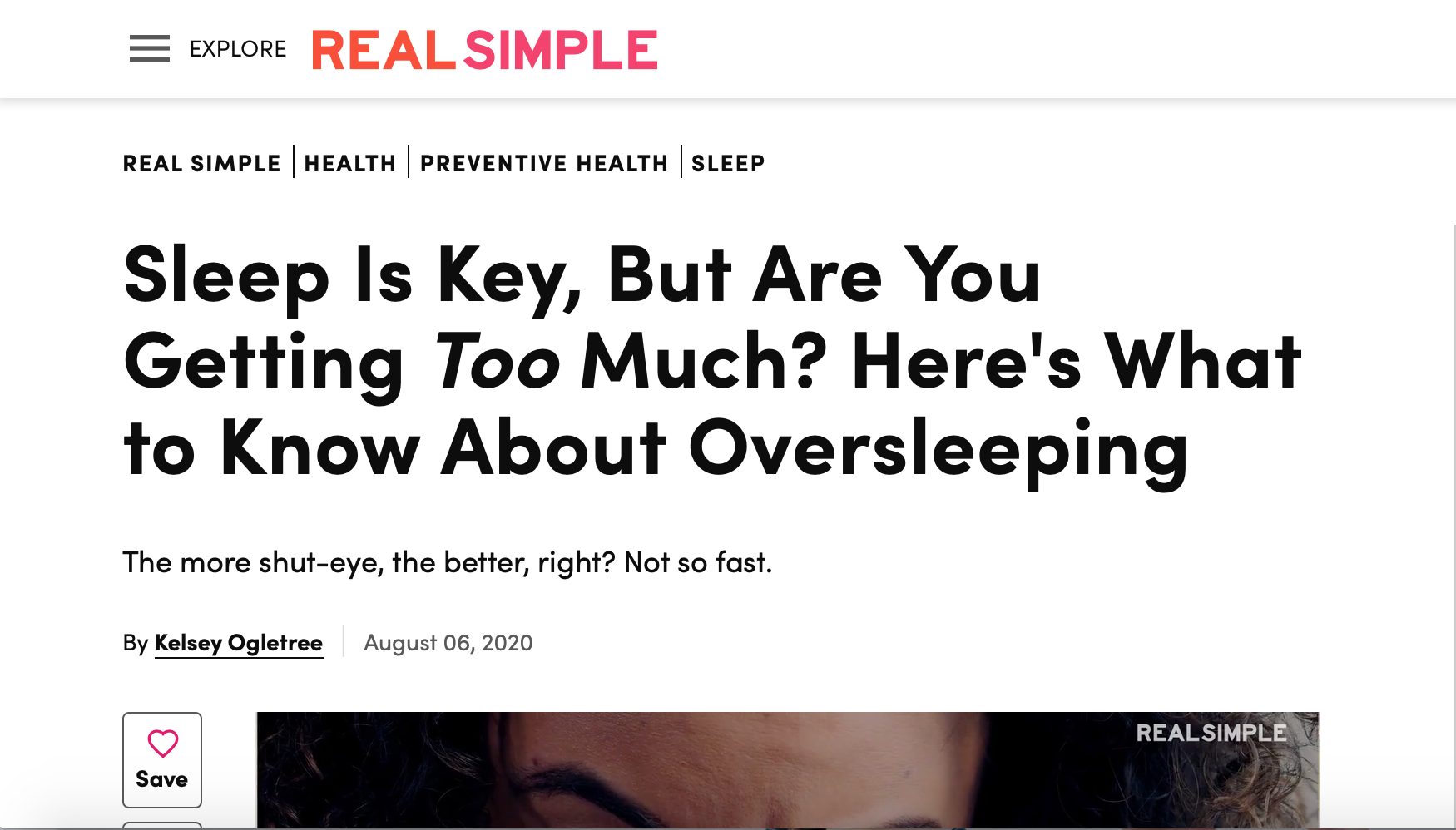 Oversleeping: here's what happens when you get too much sleep- Real ...